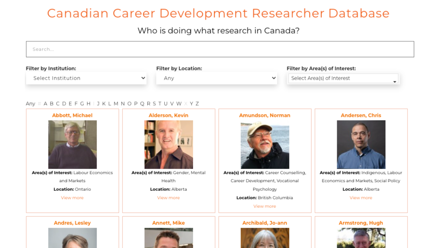 CERIC - Advancing Career Development in Canada